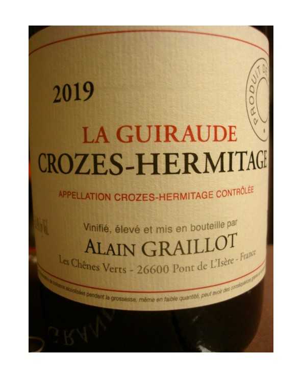 Crozes Hermitage Rouge Graillot La Guiraude 2019